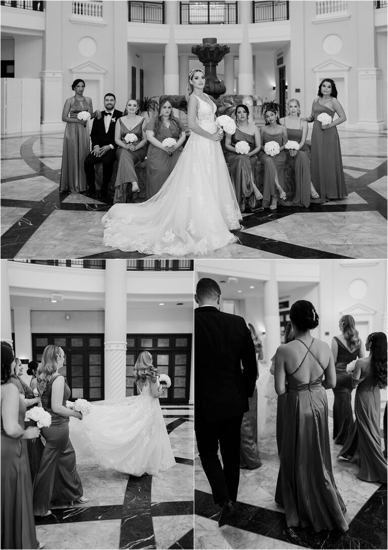 Elegant Romantic Wedding at The Club of Knights